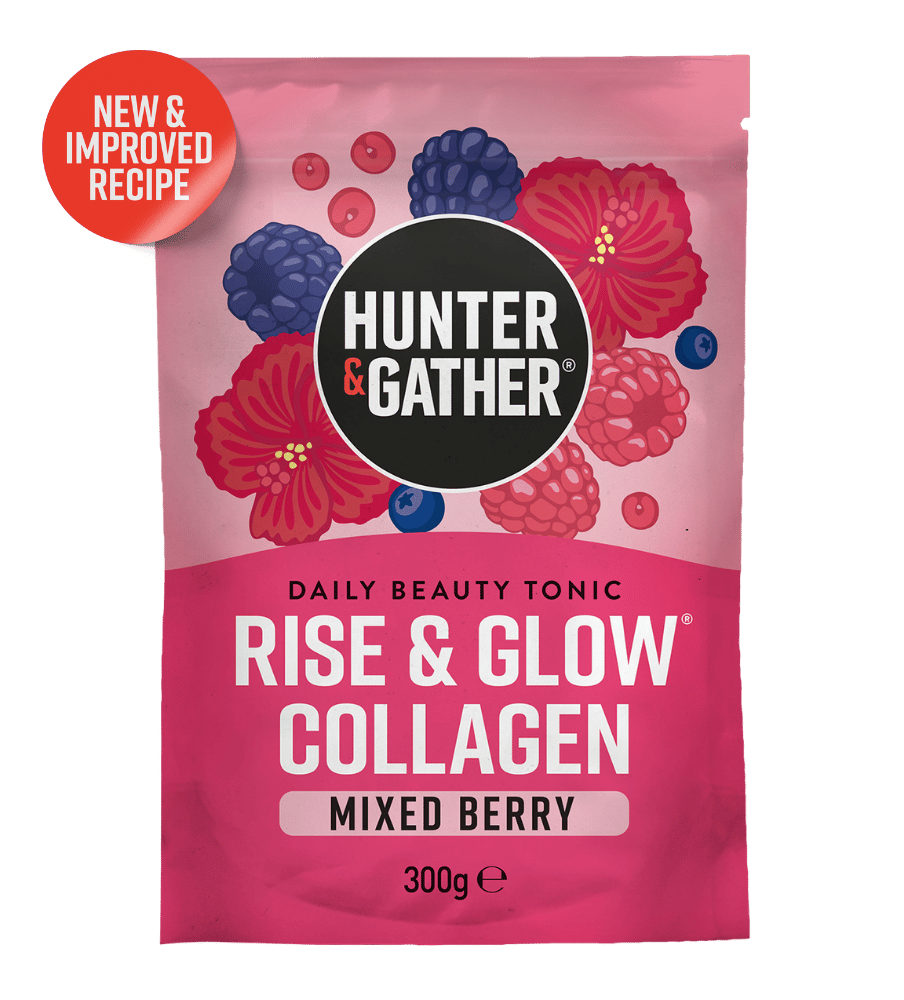 Rise & Glow Mixed Berry Marine Collagen Powder 300g – Hunter & Gather